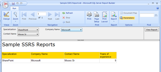 Manage SSRS Report Parameter(s) and Report Subscription in SharePoint ...